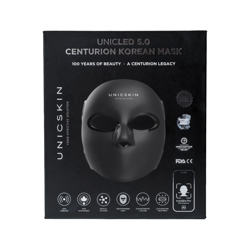 Mascara facial LED coreana antiedad UNICLED 5.0 | UNICSKIN